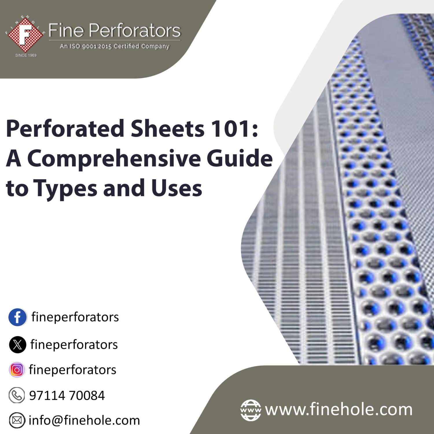 Perforated Sheets 101: A Comprehensive Guide to Types and Uses
